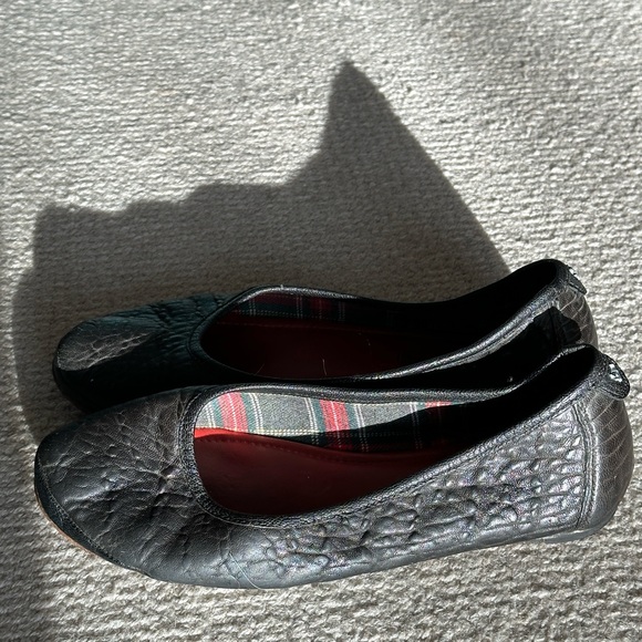 Trask | Shoes | Traskpiper Ballet Flatsblack Pebbled Leather | Poshmark